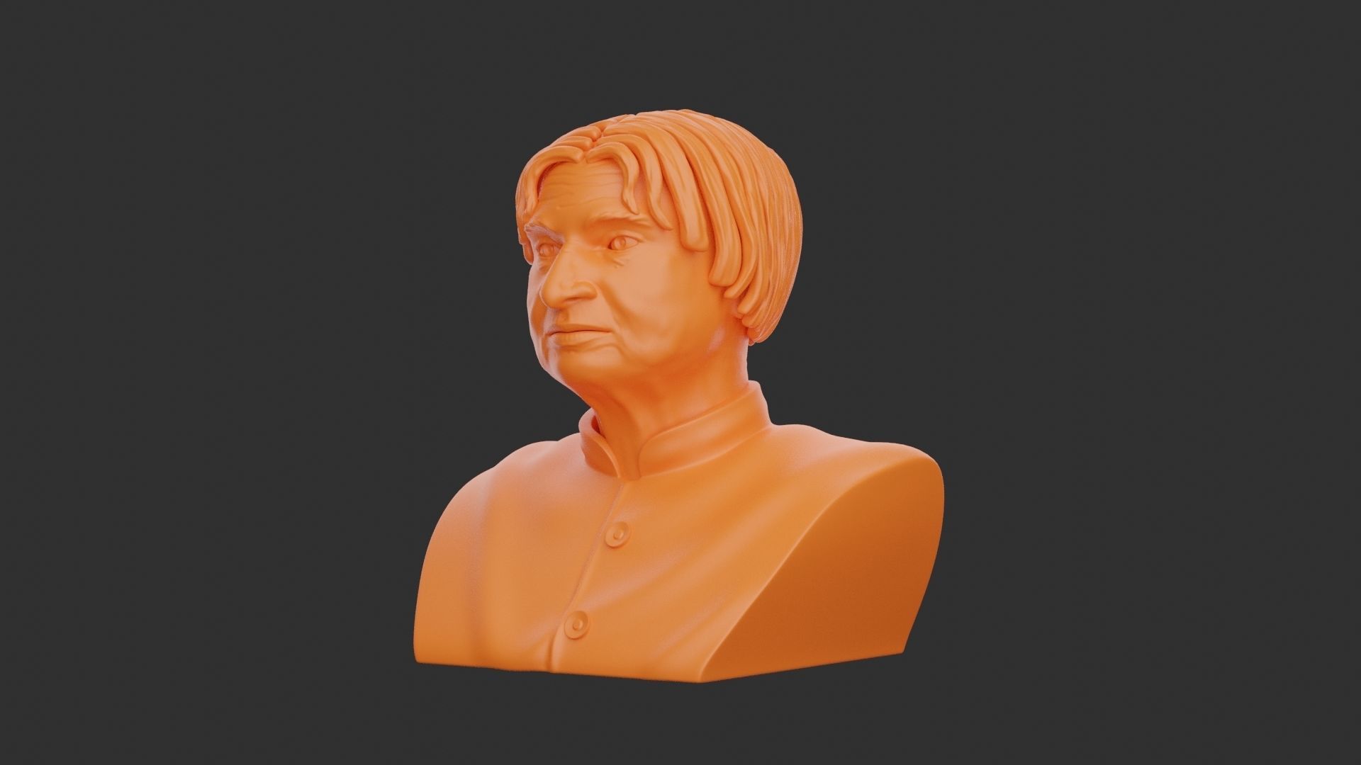 APJ Abdul Kalam 3D Bust 3D model 3D printable | CGTrader