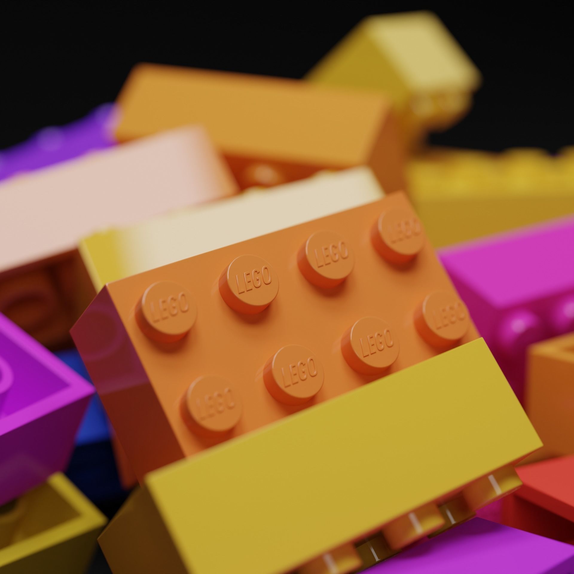 Lego Basic 3D model rigged | CGTrader
