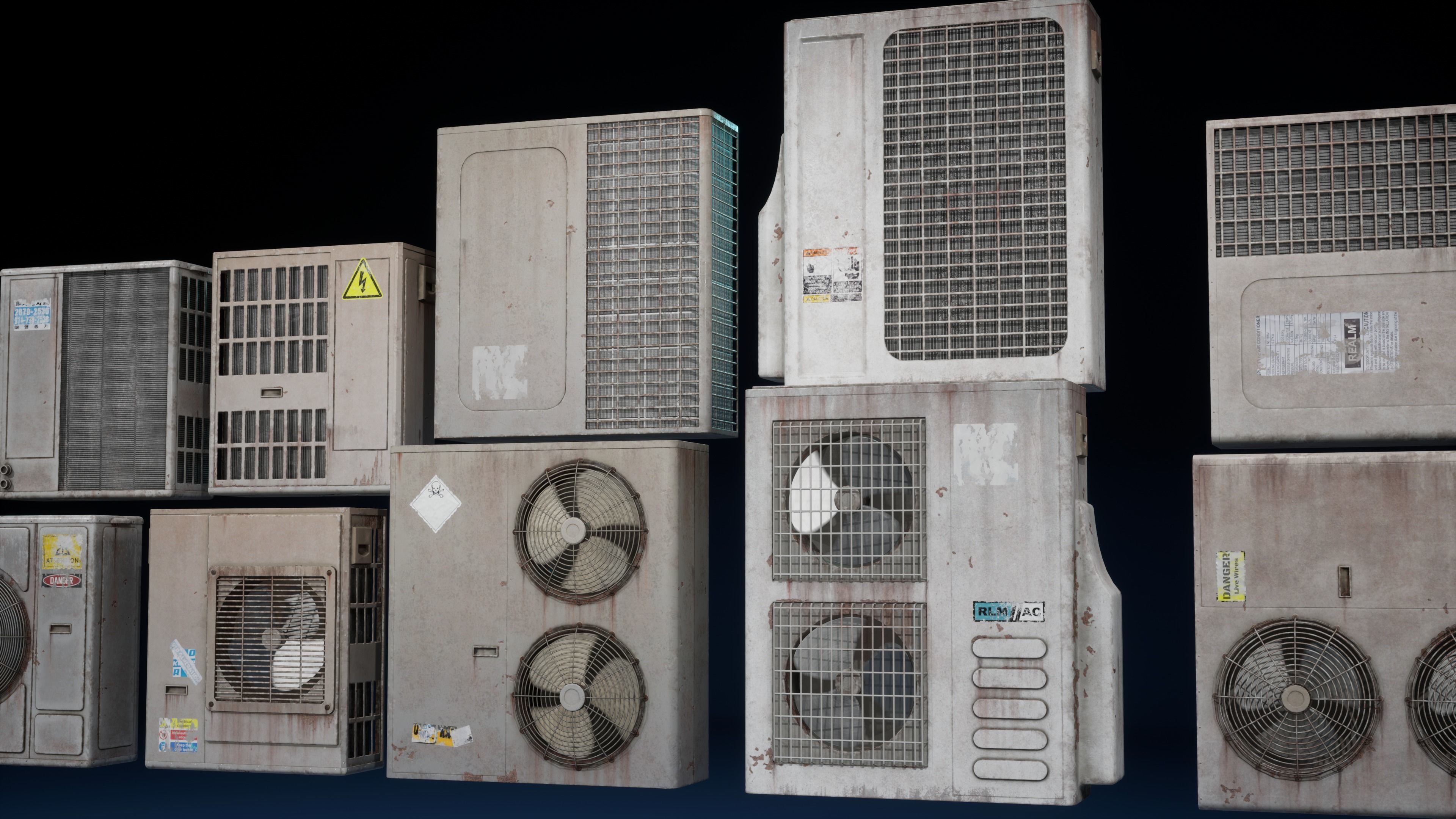 3D model City Building Props VR / AR / low-poly | CGTrader