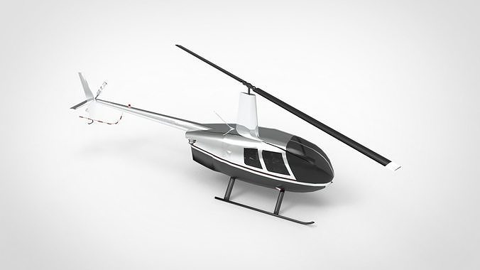 Robinson R44 Raven 3D model | CGTrader