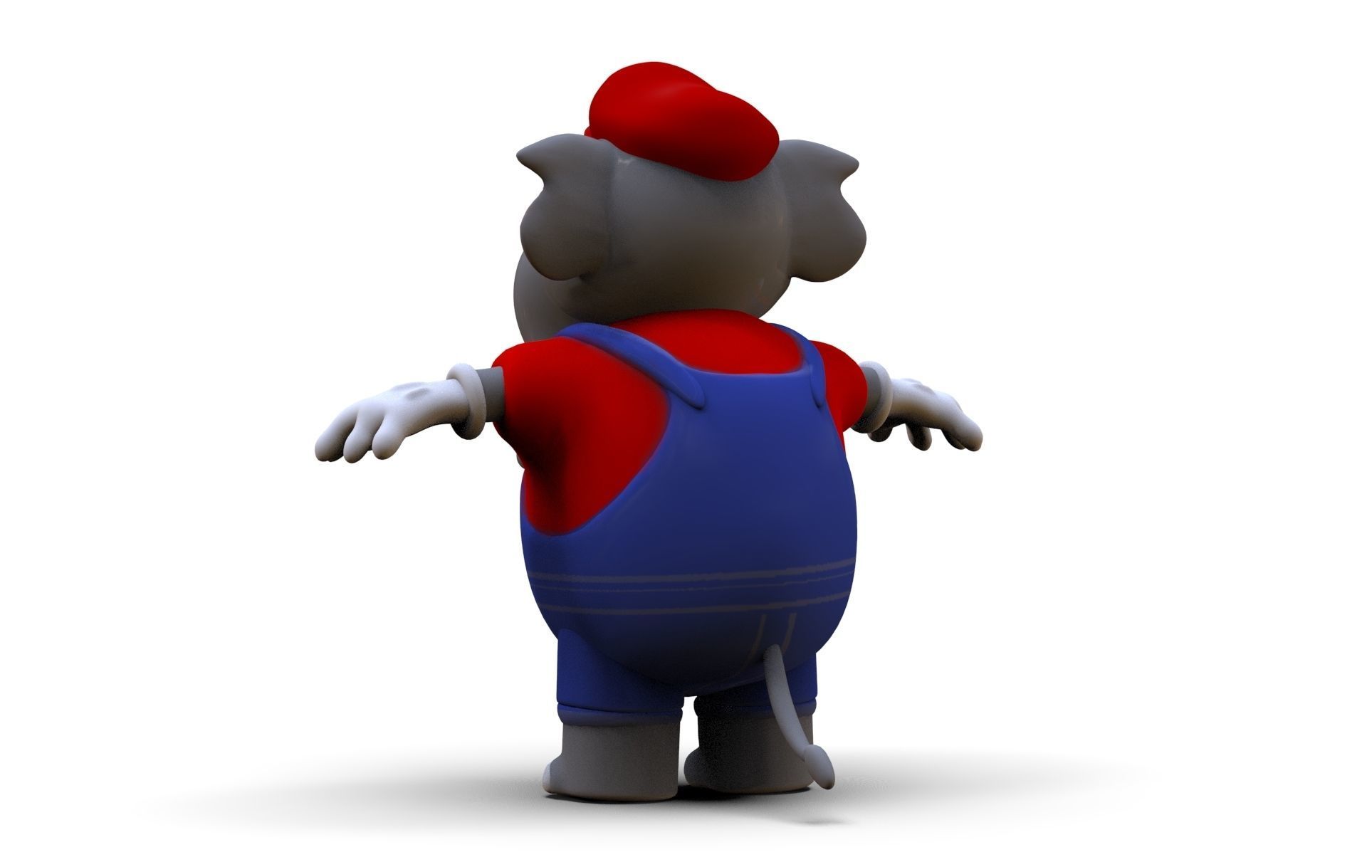 3D model Super Mario Wonder Elephant VR / AR / low-poly | CGTrader