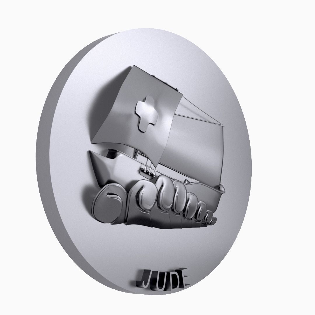 Symbols of the Apostles - JUDE 3D model | CGTrader
