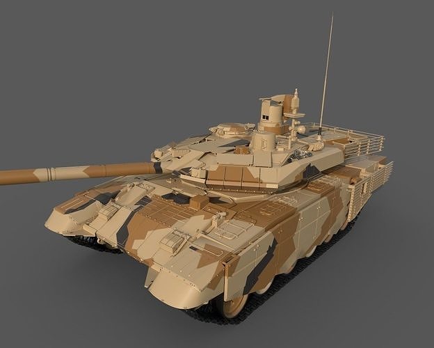 T-90SM Military Tank 3D model | CGTrader