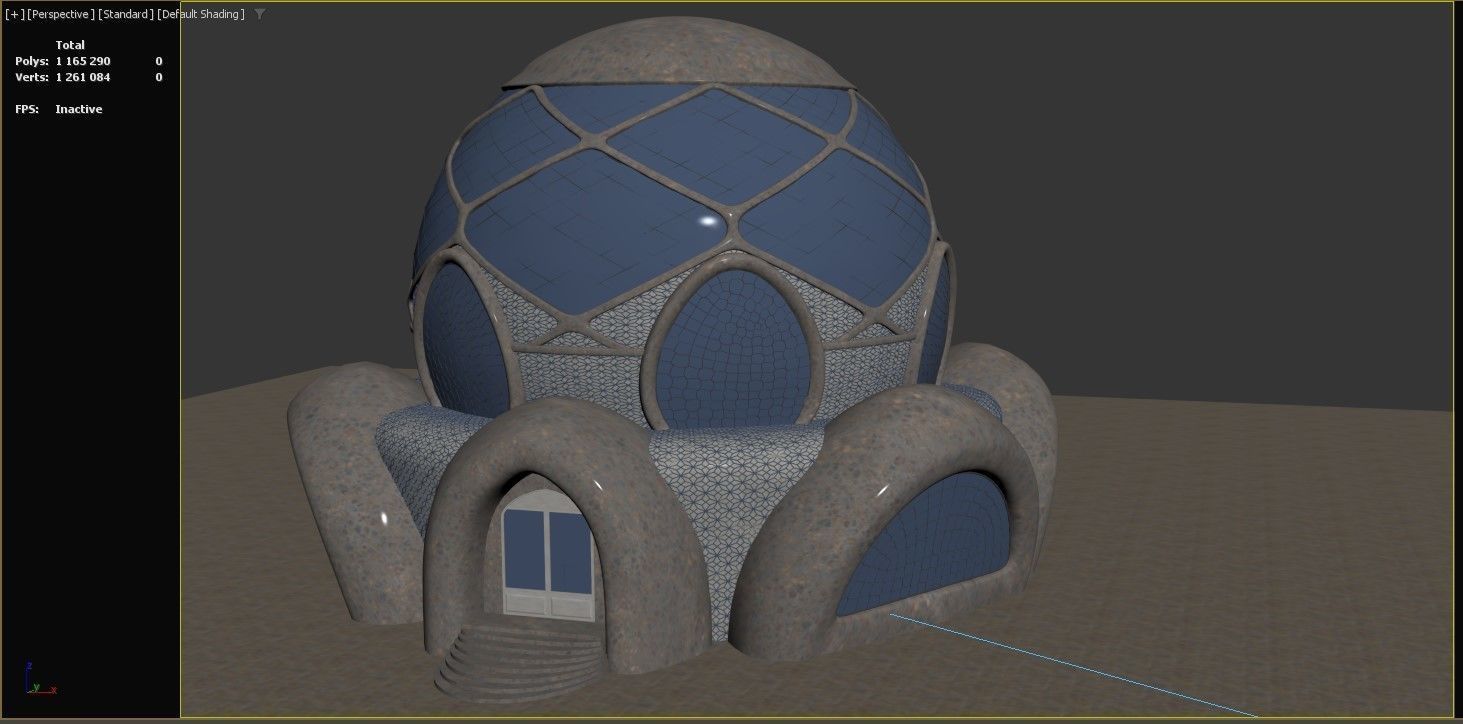 3D model Sphere House VR / AR / low-poly | CGTrader