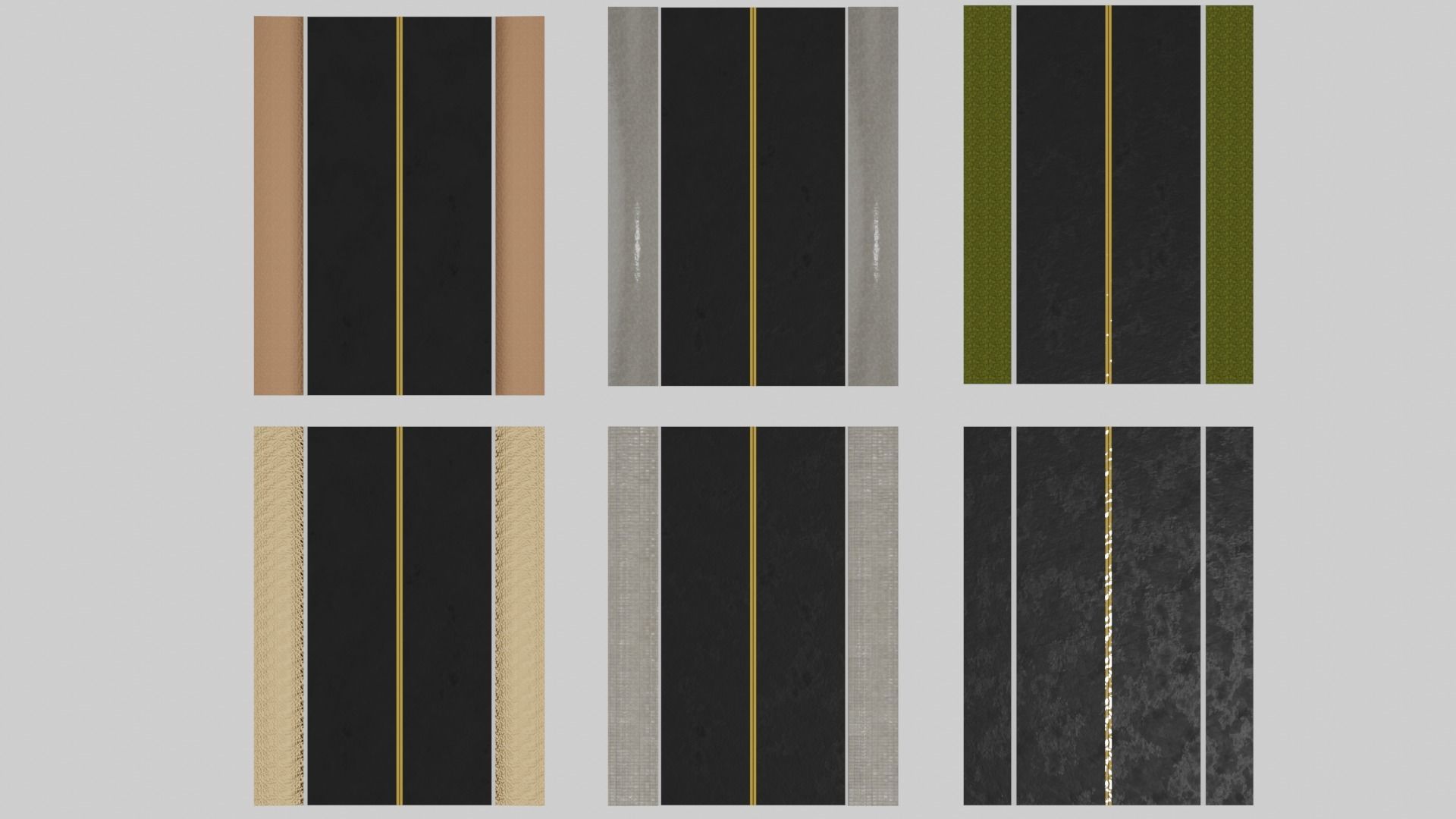 3D model Generic city road asset VR / AR / low-poly | CGTrader