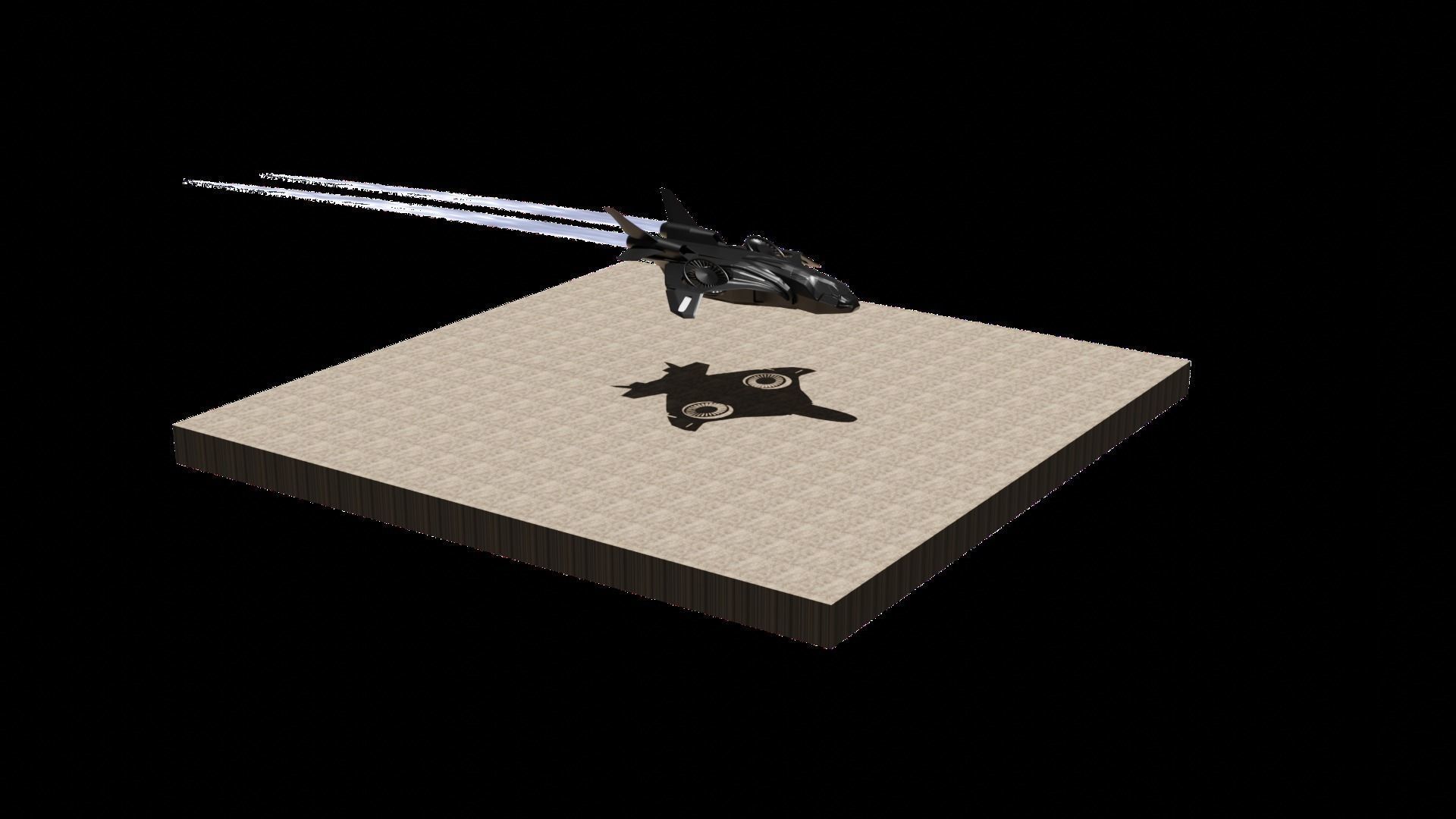 marvel quinjet 3D model animated | CGTrader