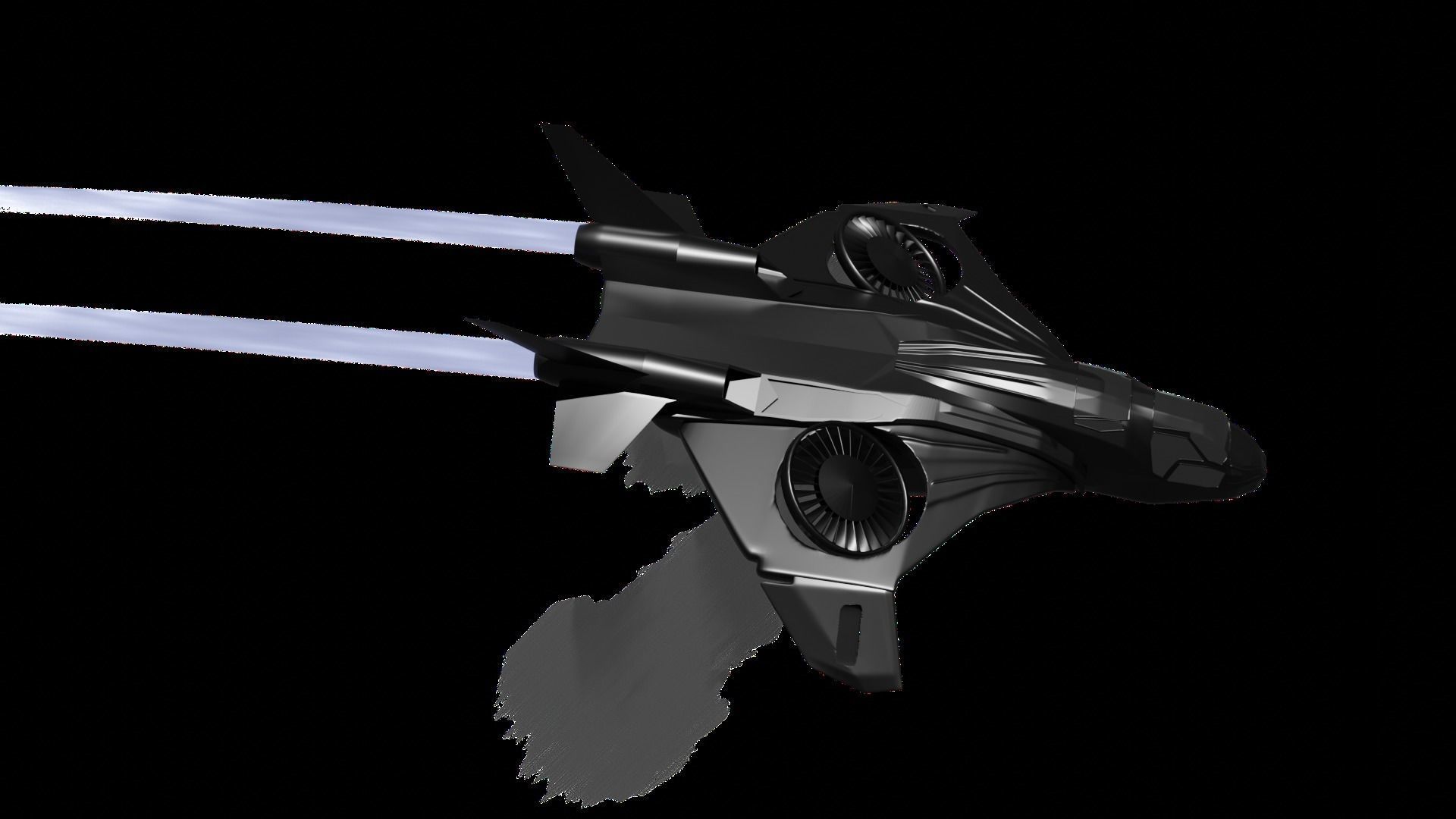marvel quinjet 3D model animated | CGTrader