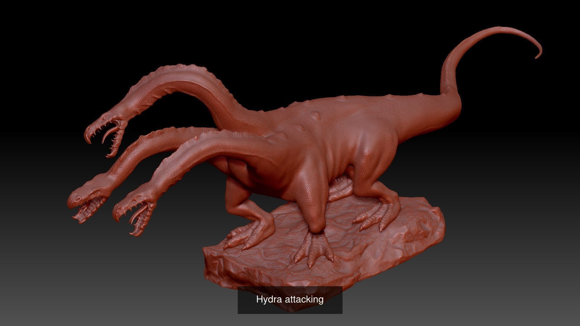 Hydra 3d print collection | CGTrader