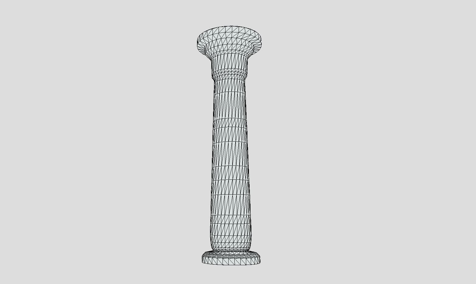 3D model Ancient Egypt Column VR / AR / low-poly | CGTrader
