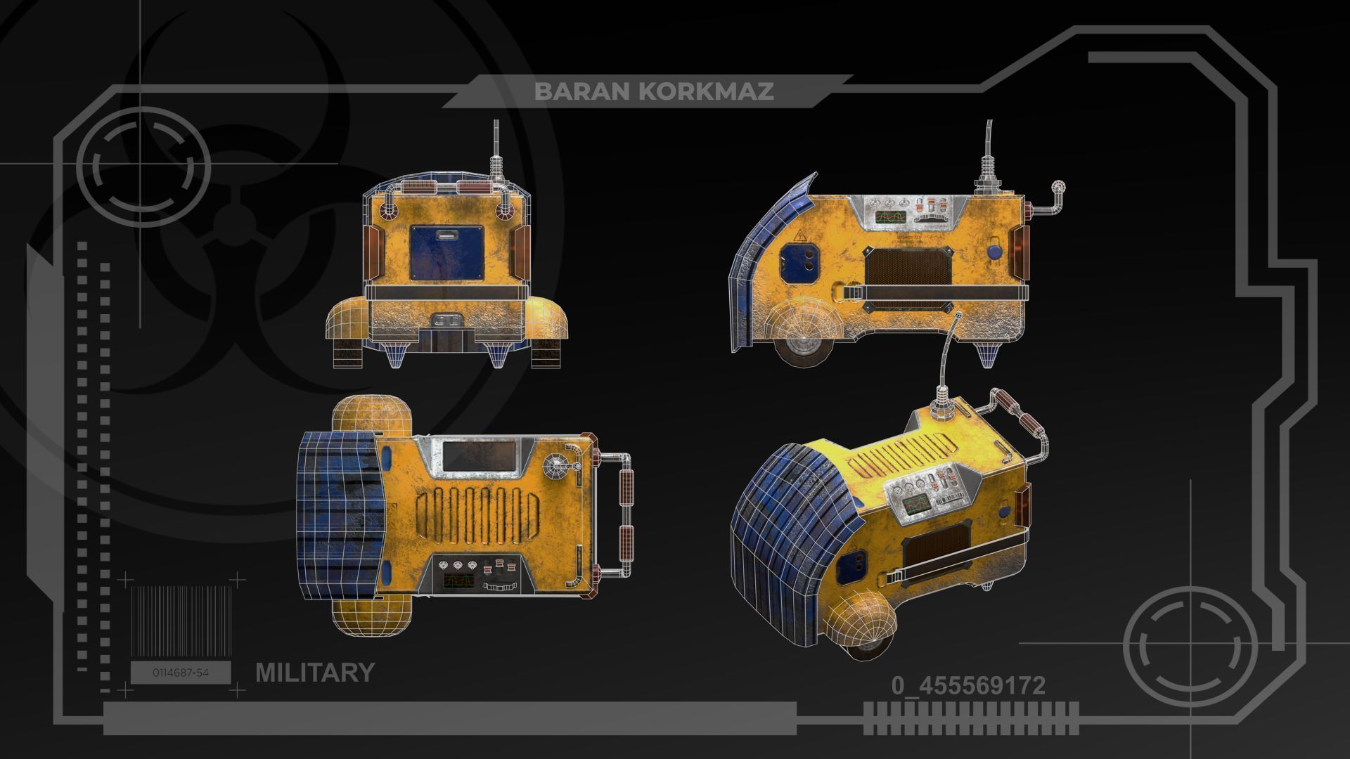 3D model Sci-Fi Crates VR / AR / low-poly | CGTrader