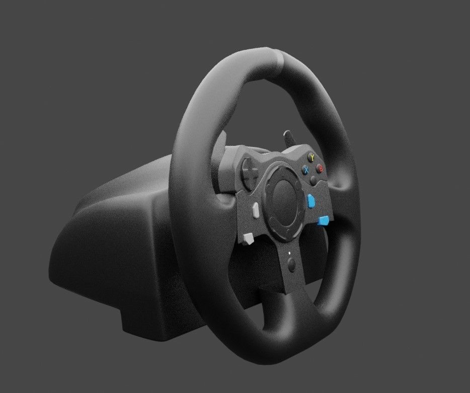 LOGITECH G920 3D model | CGTrader