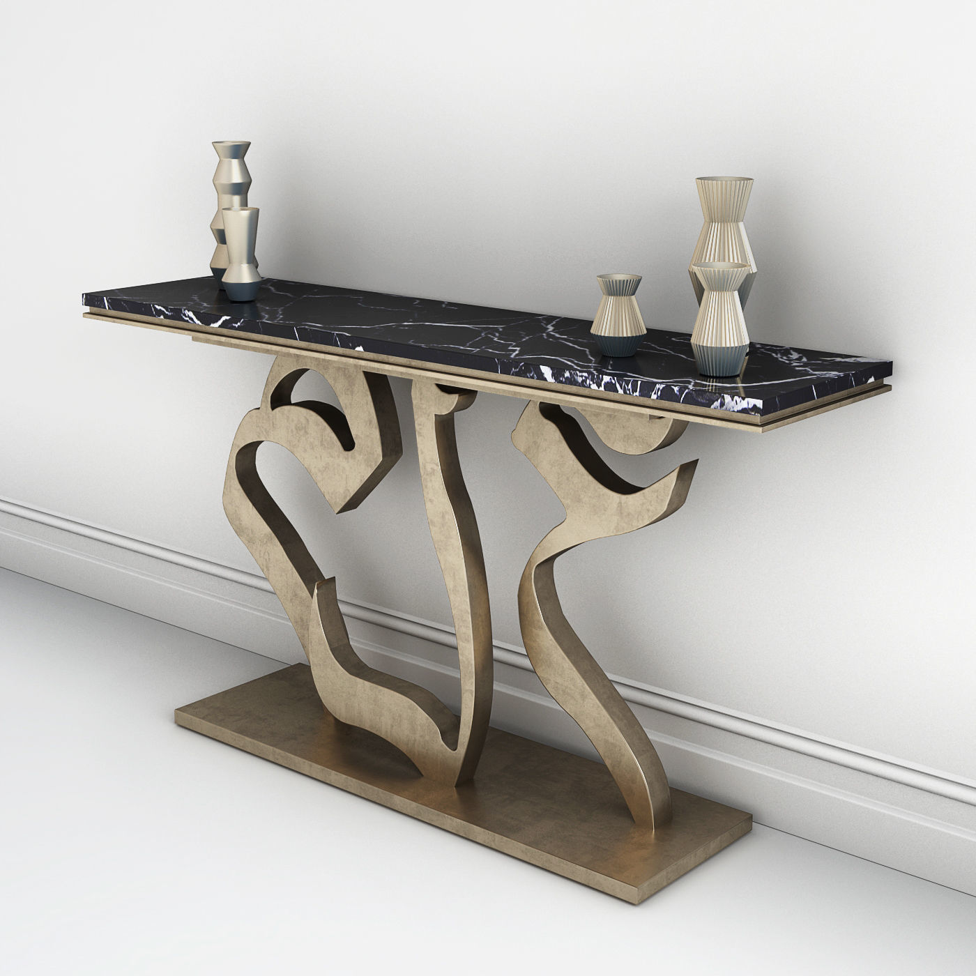 Arabic Console Table Alem 3D model | CGTrader
