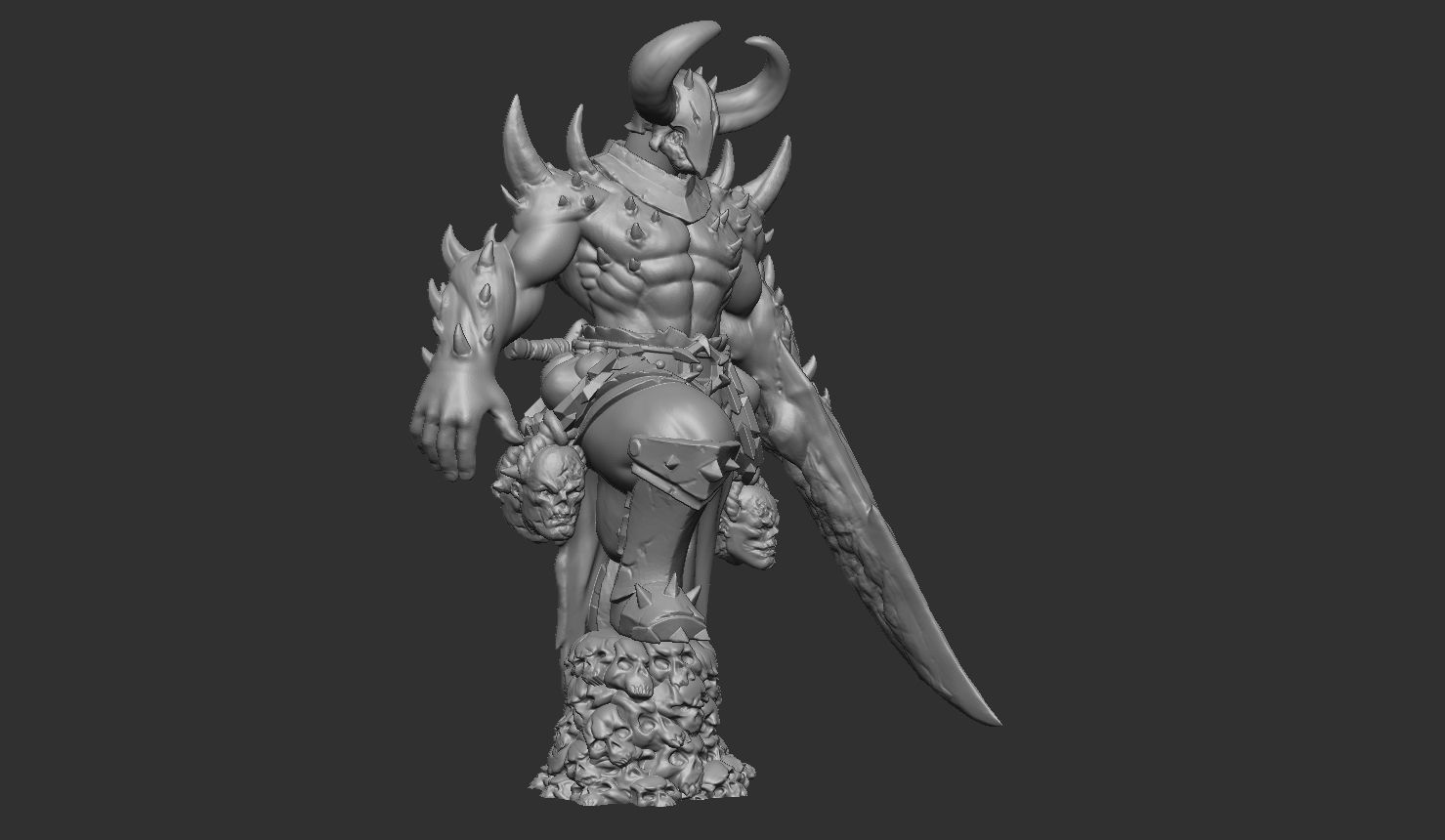 Goreclaw Raider - Blade 3D model 3D printable | CGTrader