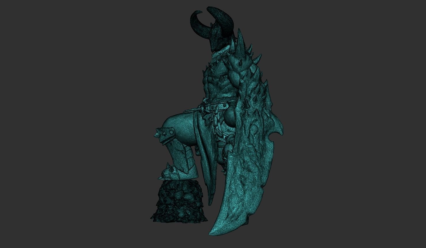 Goreclaw Raider - Blade 3D model 3D printable | CGTrader