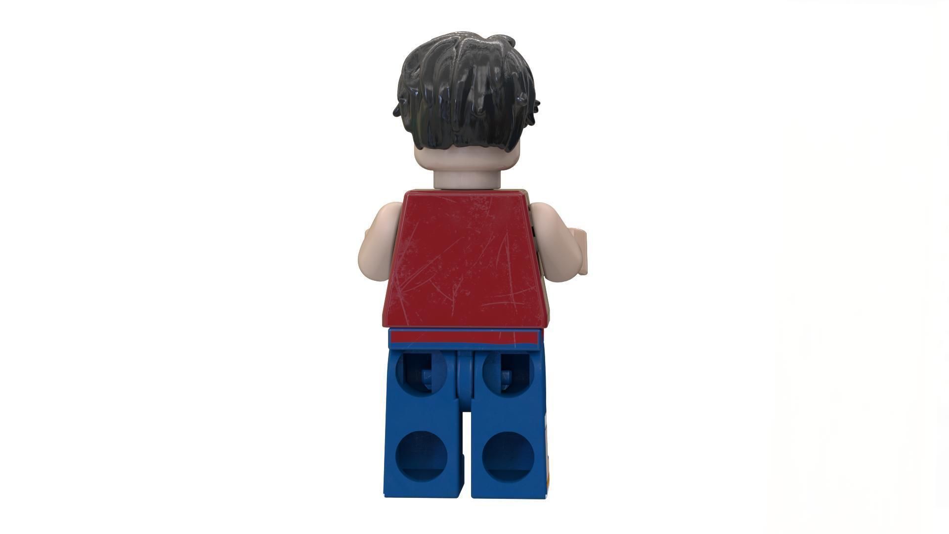 3D model Lego Luffy Minifigure VR / AR / low-poly | CGTrader
