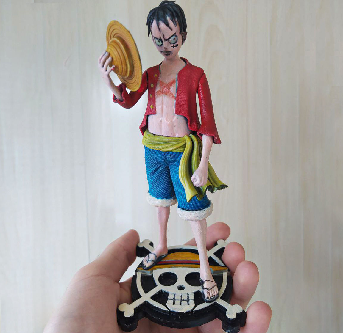 Luffy - One Piece 3D model 3D printable | CGTrader