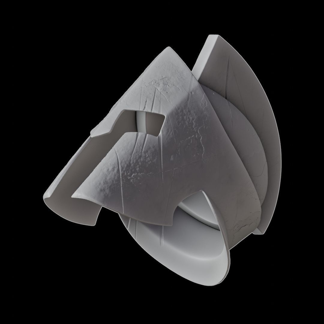 300 Movie Spartan Helmet Printable STL 3D model 3D printable | CGTrader