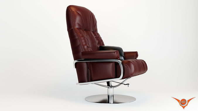 High Back Boss Chair 3D model | CGTrader