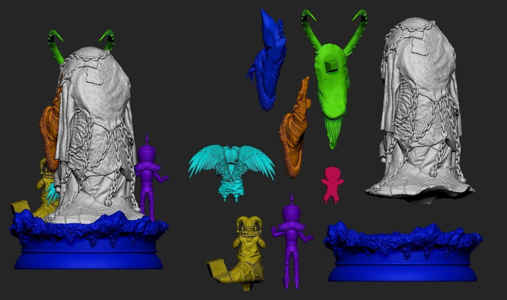 KRAMPUS BY CREATIVE GEEK MB 3D model 3D printable | CGTrader