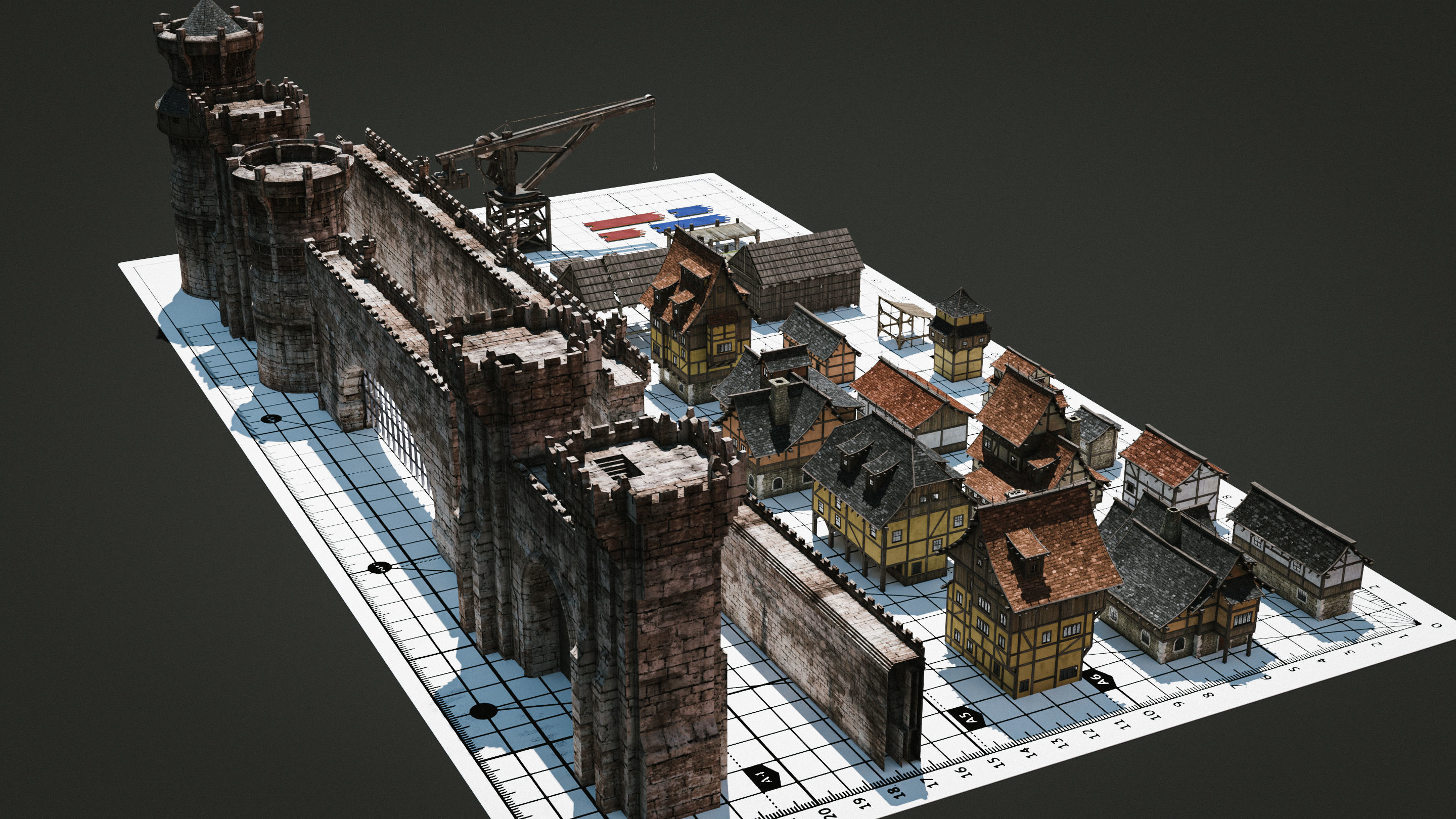 Medievel Fantasy Kit 3D model | CGTrader