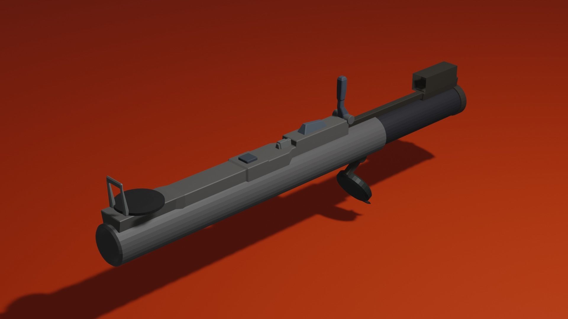 3D model low poly M72 LAW VR / AR / low-poly | CGTrader