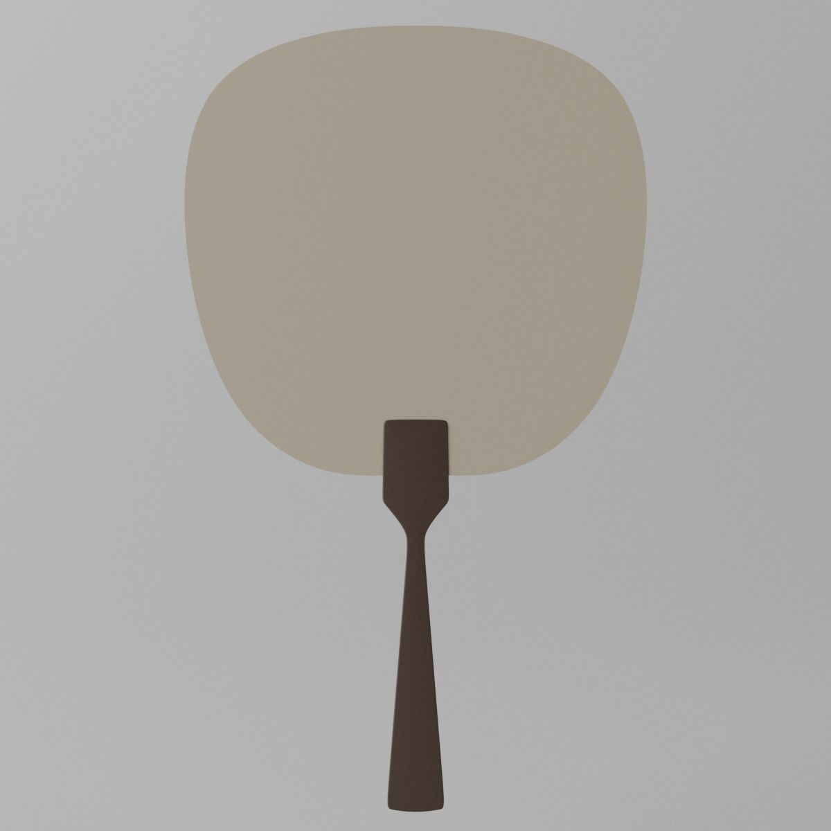 Japanese Traditional Hand Fan 3D model | CGTrader