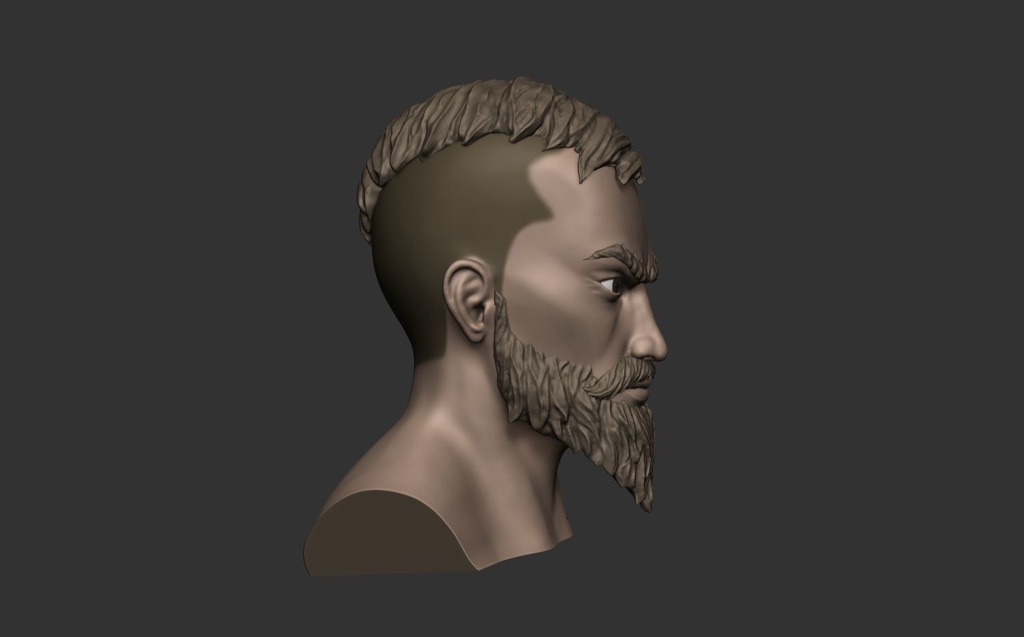 Head Male Game Character 3D model | CGTrader