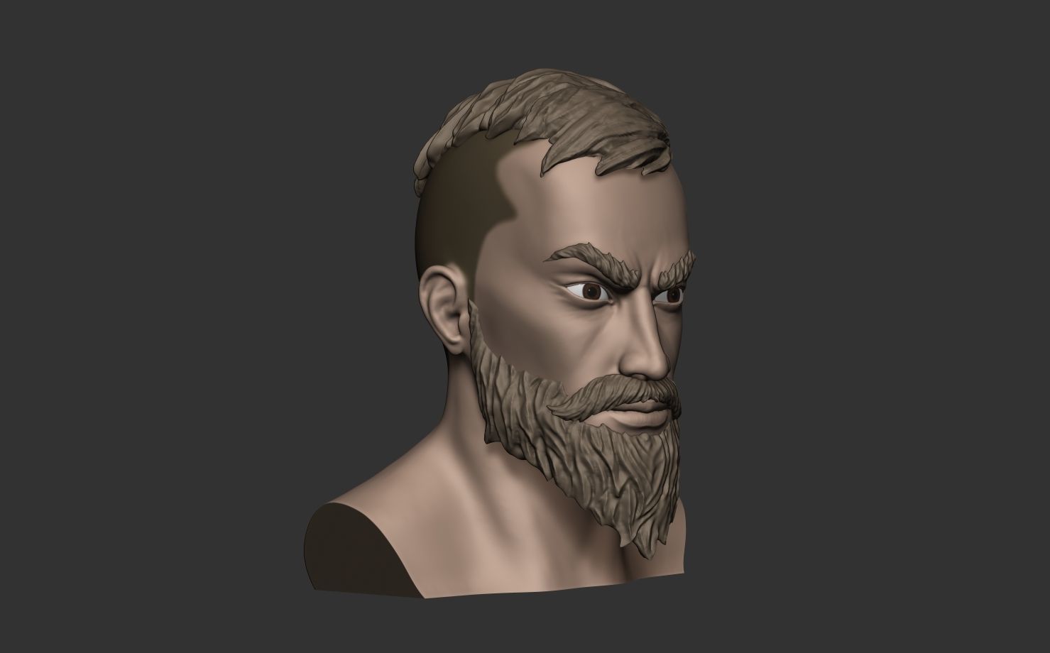 Head Male Game Character 3D model | CGTrader