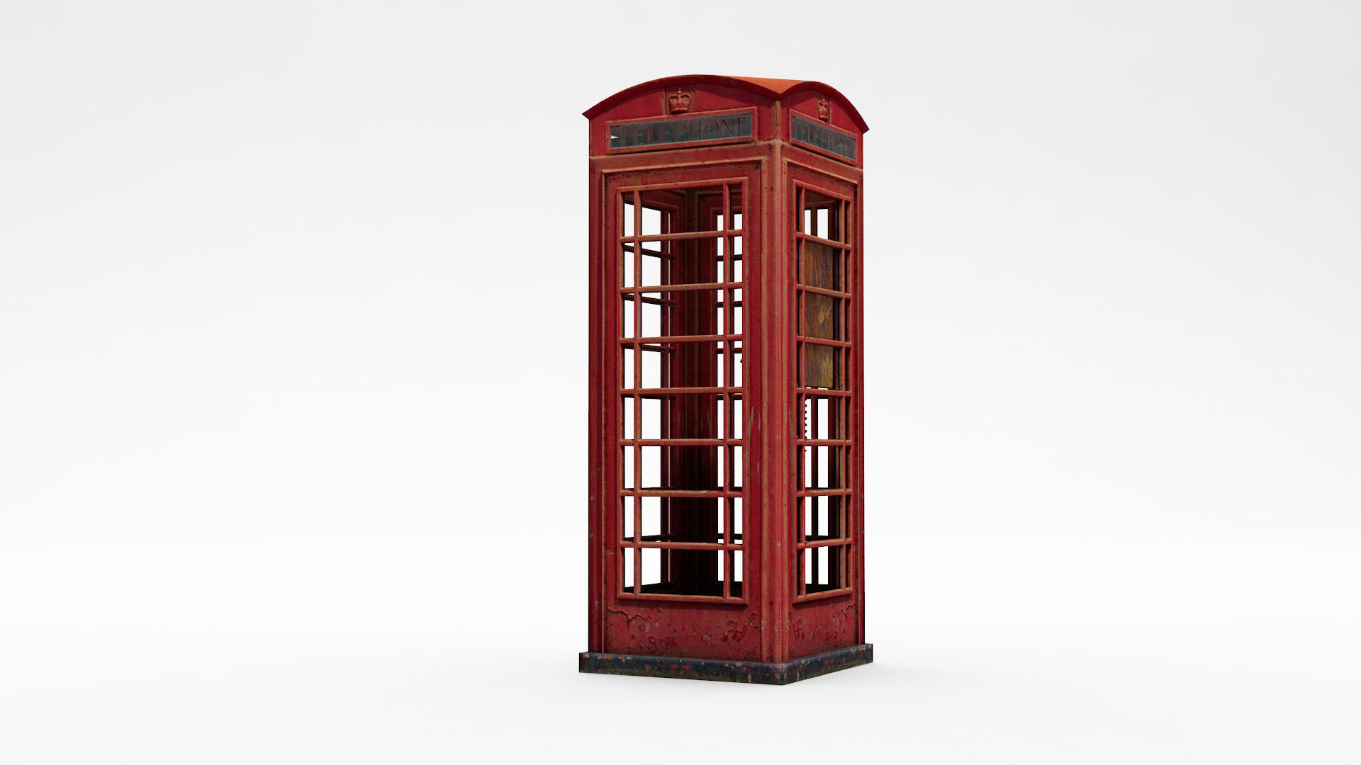 British Telephone Box 3D model | CGTrader