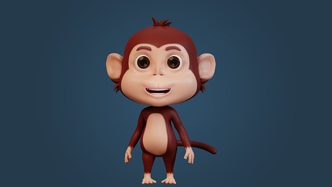 Cute Animated Monkeys