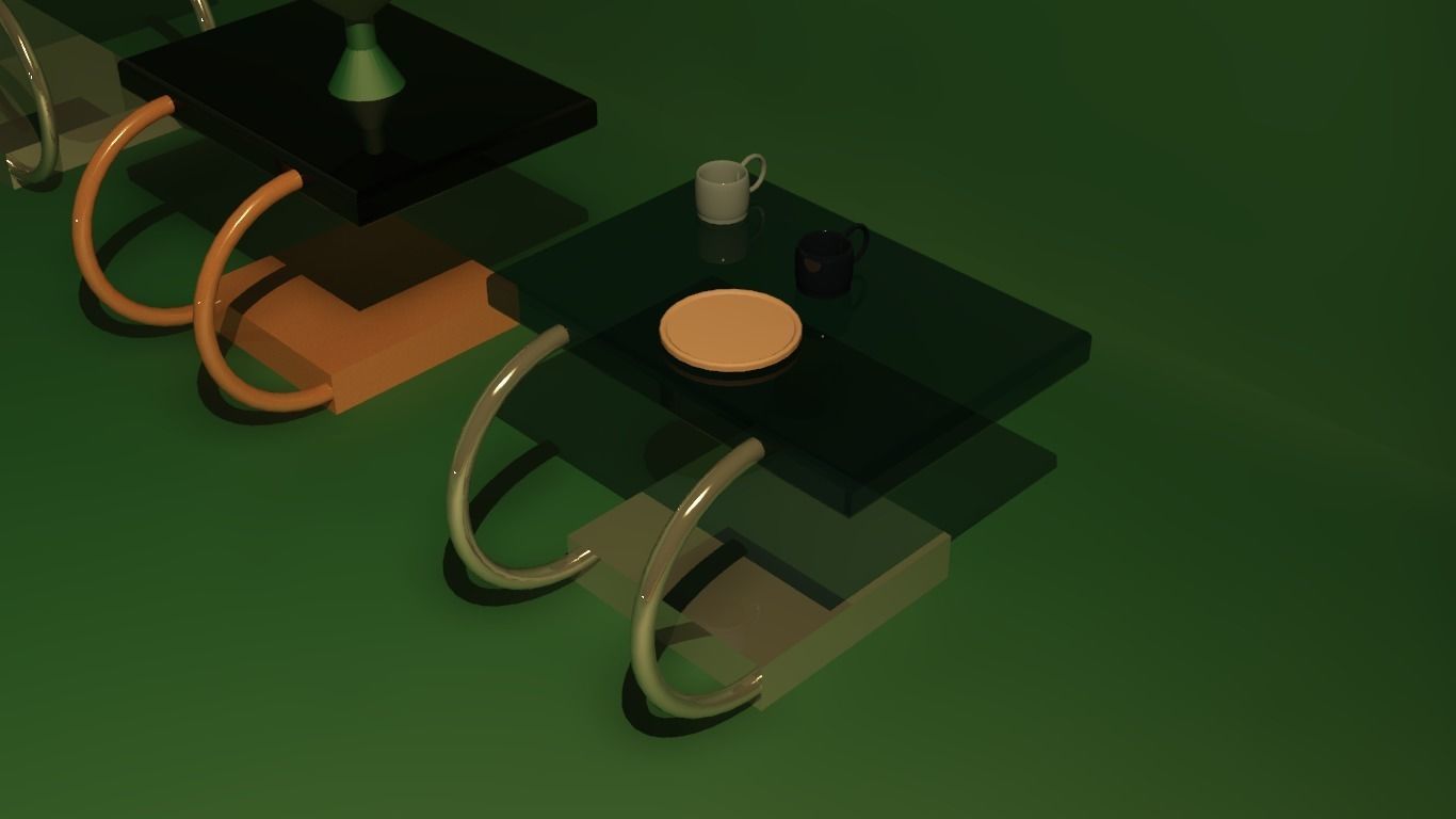 Modern-and-simplistic-table-and-shelf-set-with-mugs-lamps free VR / AR ...