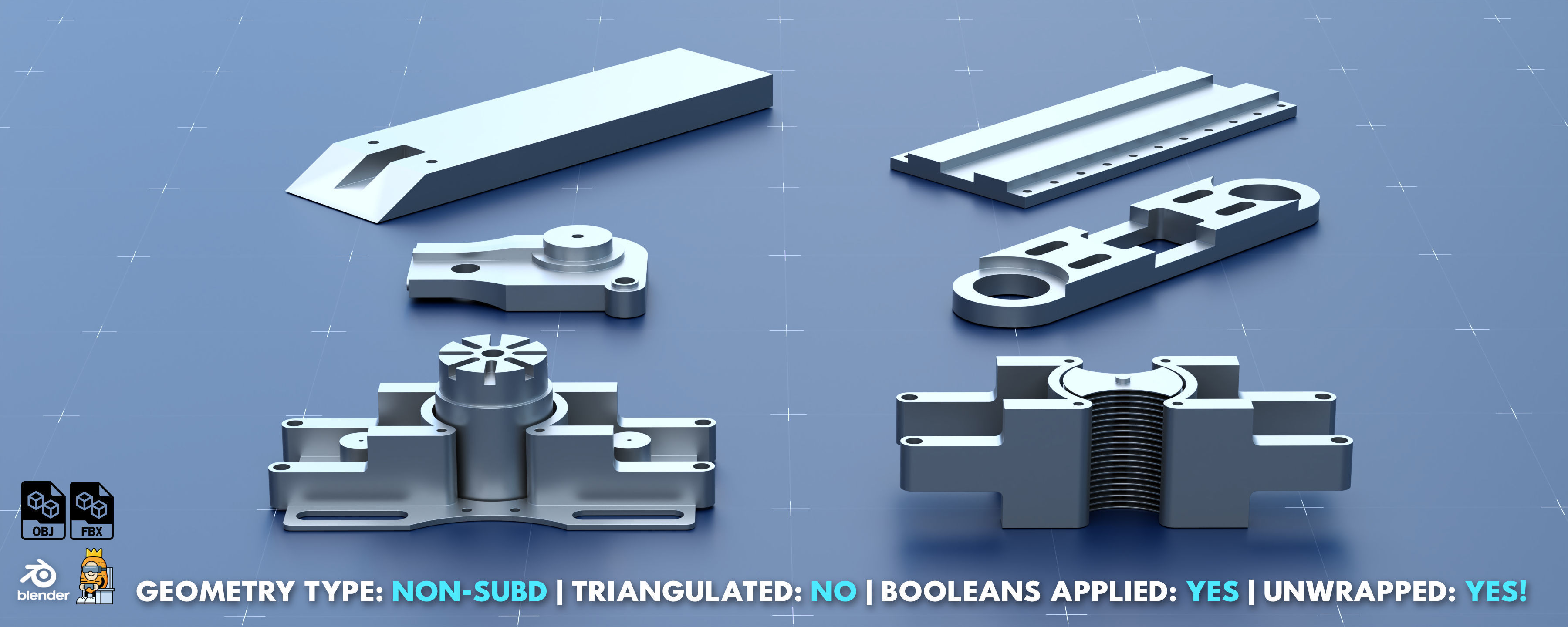 Factory Greeble Kitbash Pack 4 3D model | CGTrader