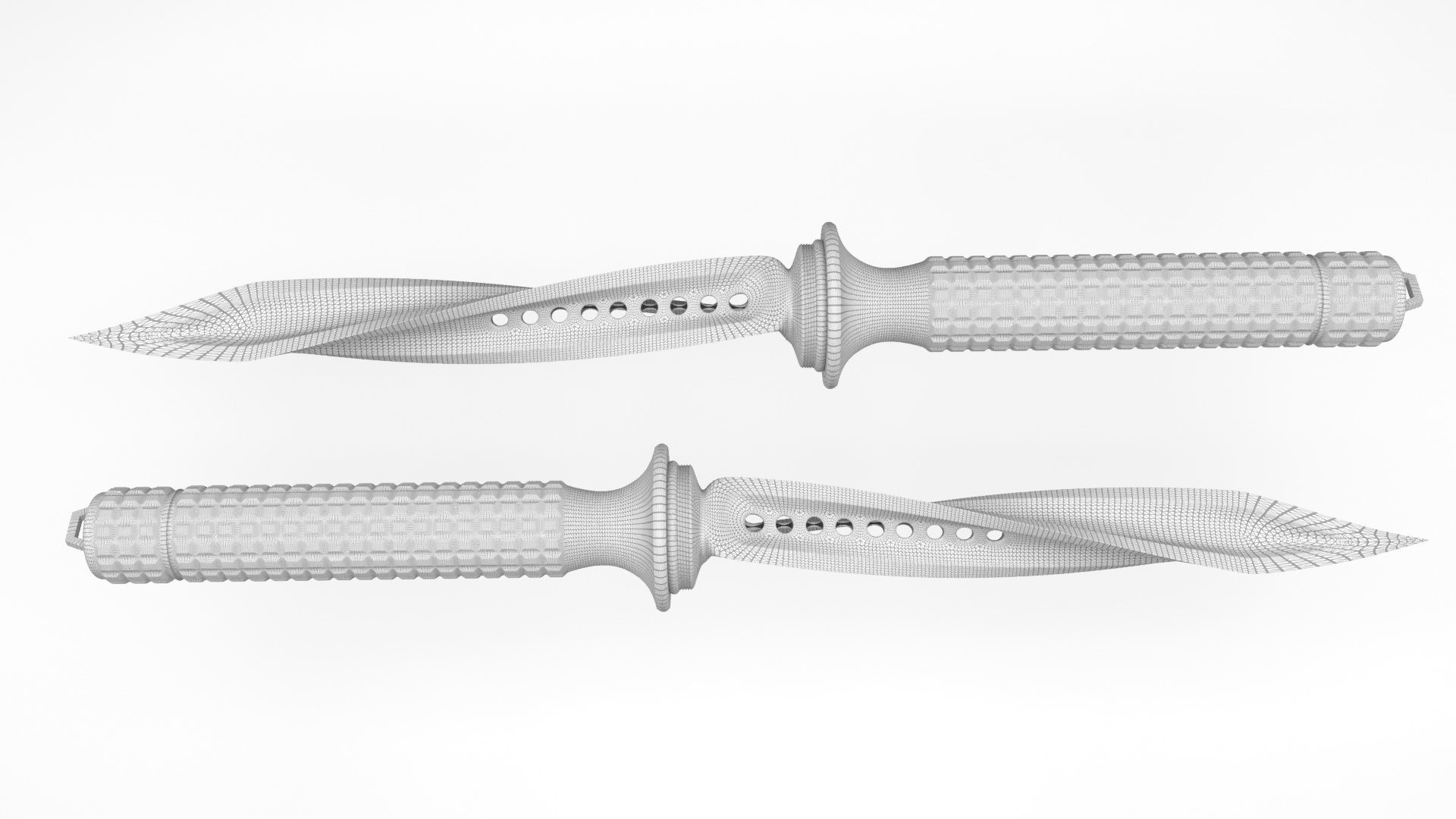 Jagdkommando Knife 3D model | CGTrader