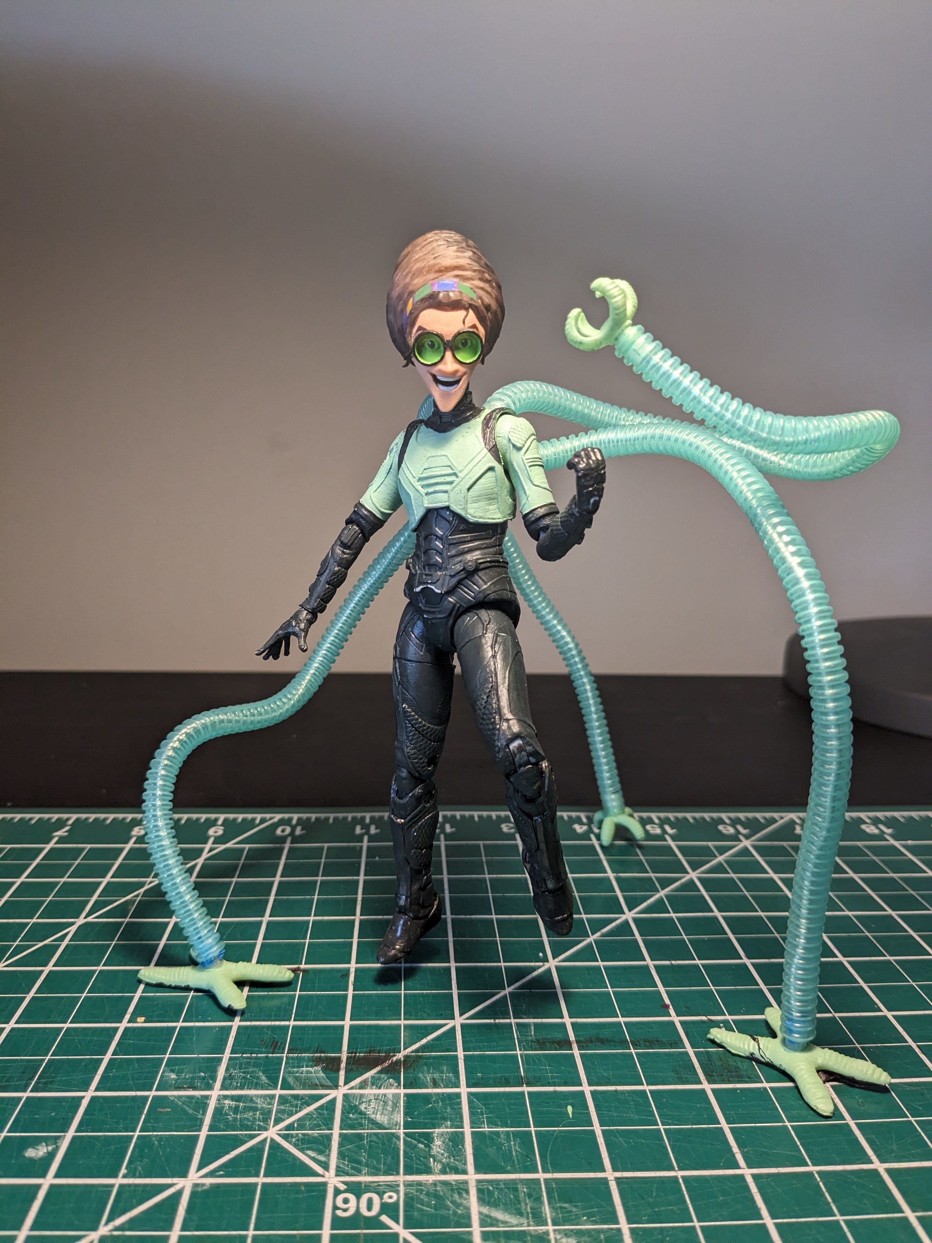 Spider Verse Olivia Octavius Doc Ock Kit For Marvel Legends Kit 3d Model 3d Printable Cgtrader