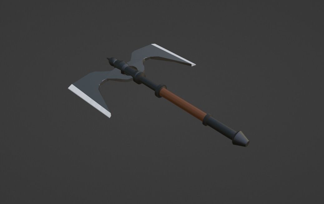 Medieval War Axe free VR / AR / low-poly 3D model | CGTrader