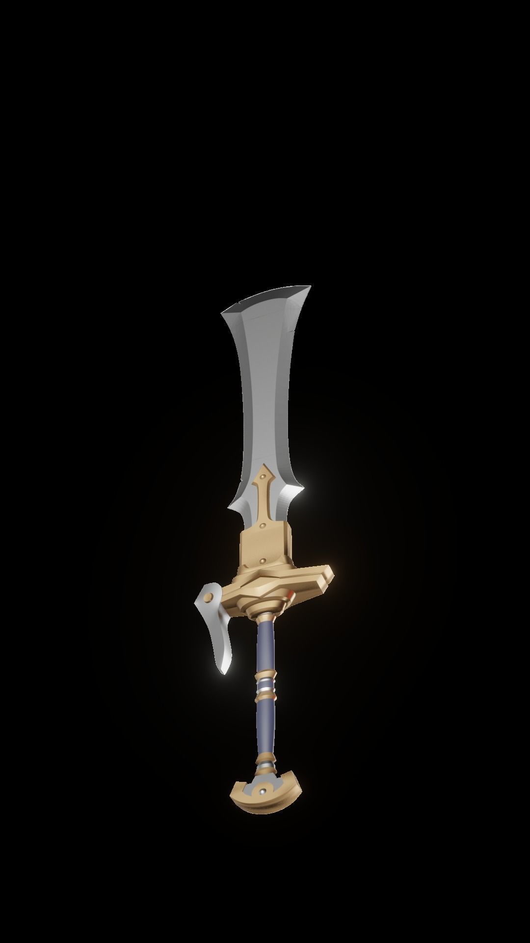 Knight Claymore Zelda Tears of the Kingdom 3D model 3D printable | CGTrader