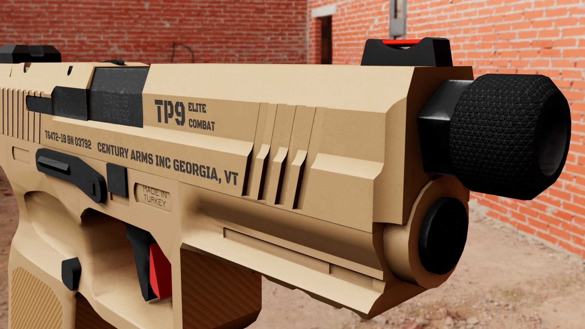 3D model Canik TP9 VR / AR / low-poly | CGTrader