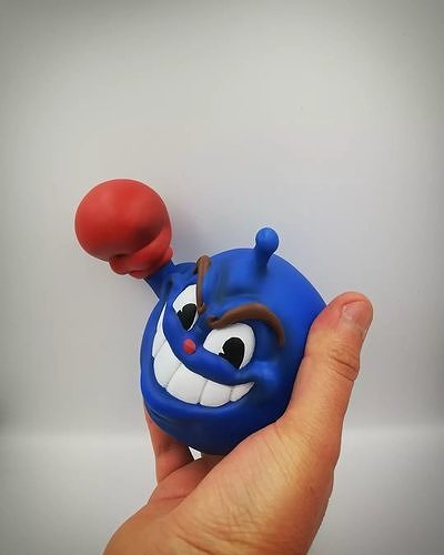 Goopy Le Grande Cuphead Fan Art 3d Model 3d Printable Cgtrader