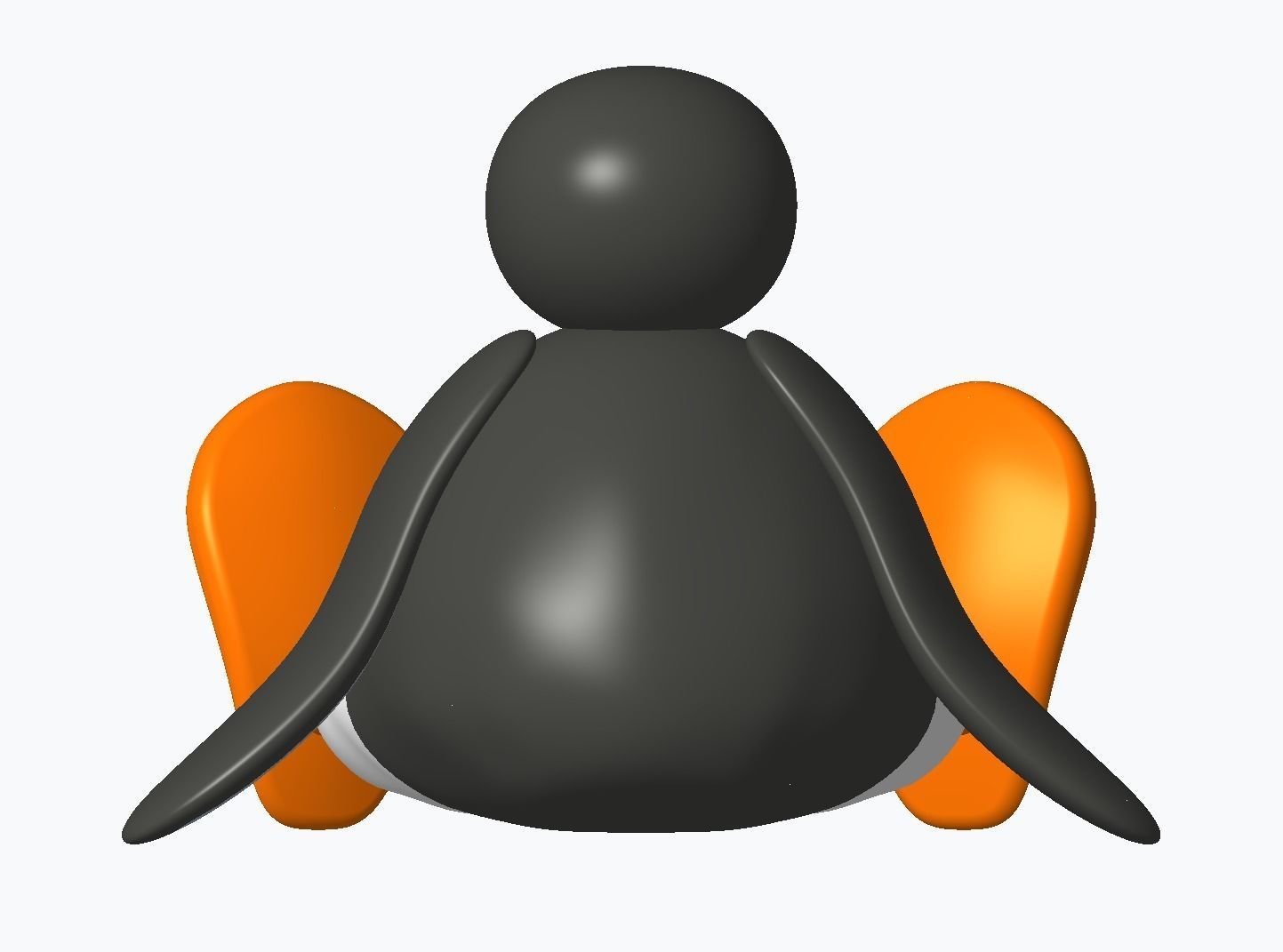 Pingu Toy 3D model 3D printable | CGTrader