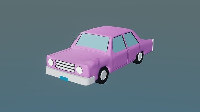 The Simpsons Family Car 3D model | CGTrader