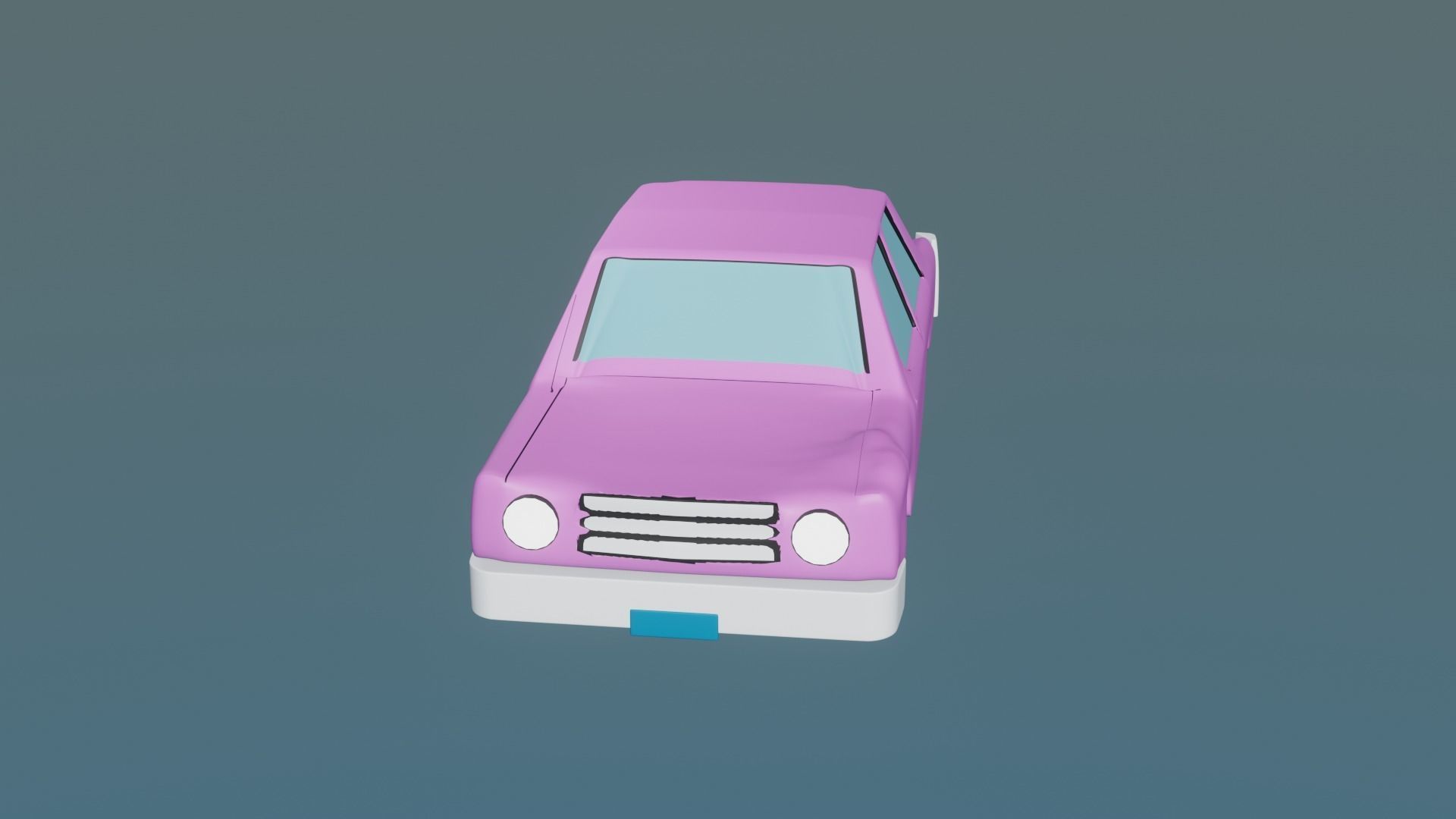 The Simpsons Family Car 3D model | CGTrader
