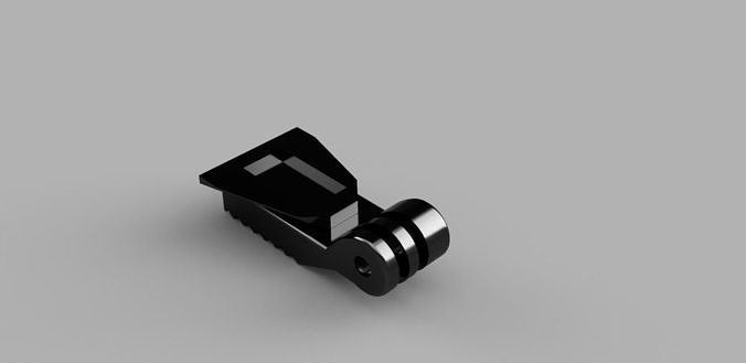 WILCOX NVG GOPRO SHOE 3D model 3D printable | CGTrader