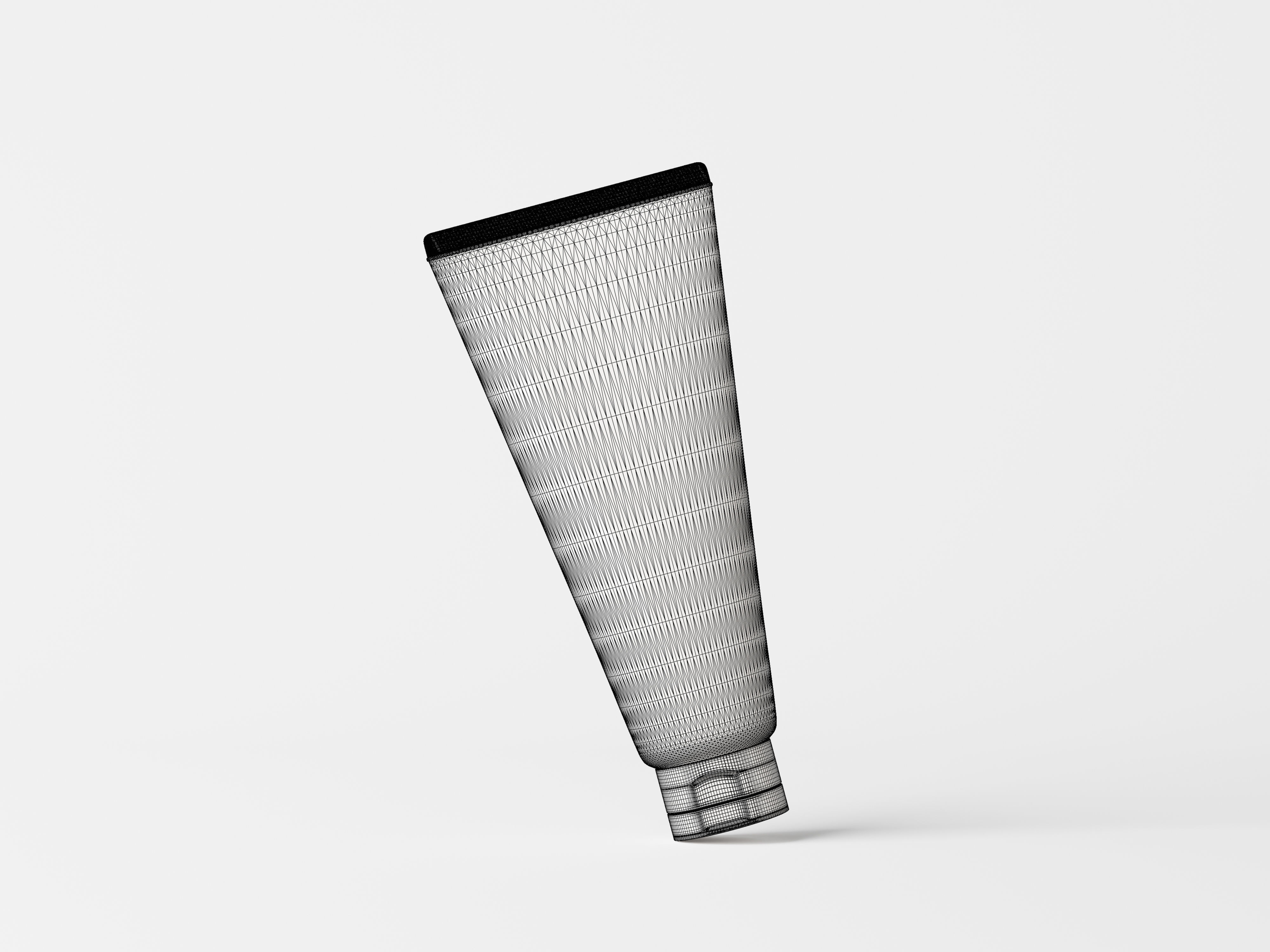 Plastic cream tube 3D model 3D model | CGTrader