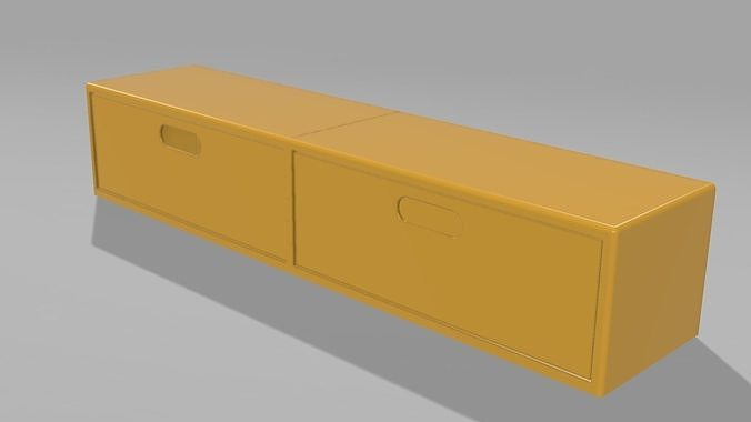 Drawer for storage 3D model 3D printable | CGTrader