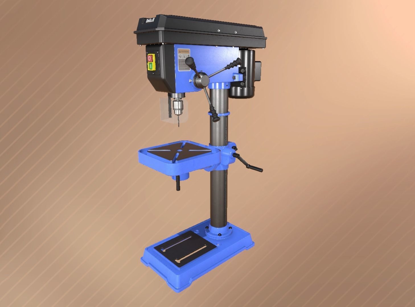 3D model Stand Drill Set VR / AR / low-poly | CGTrader