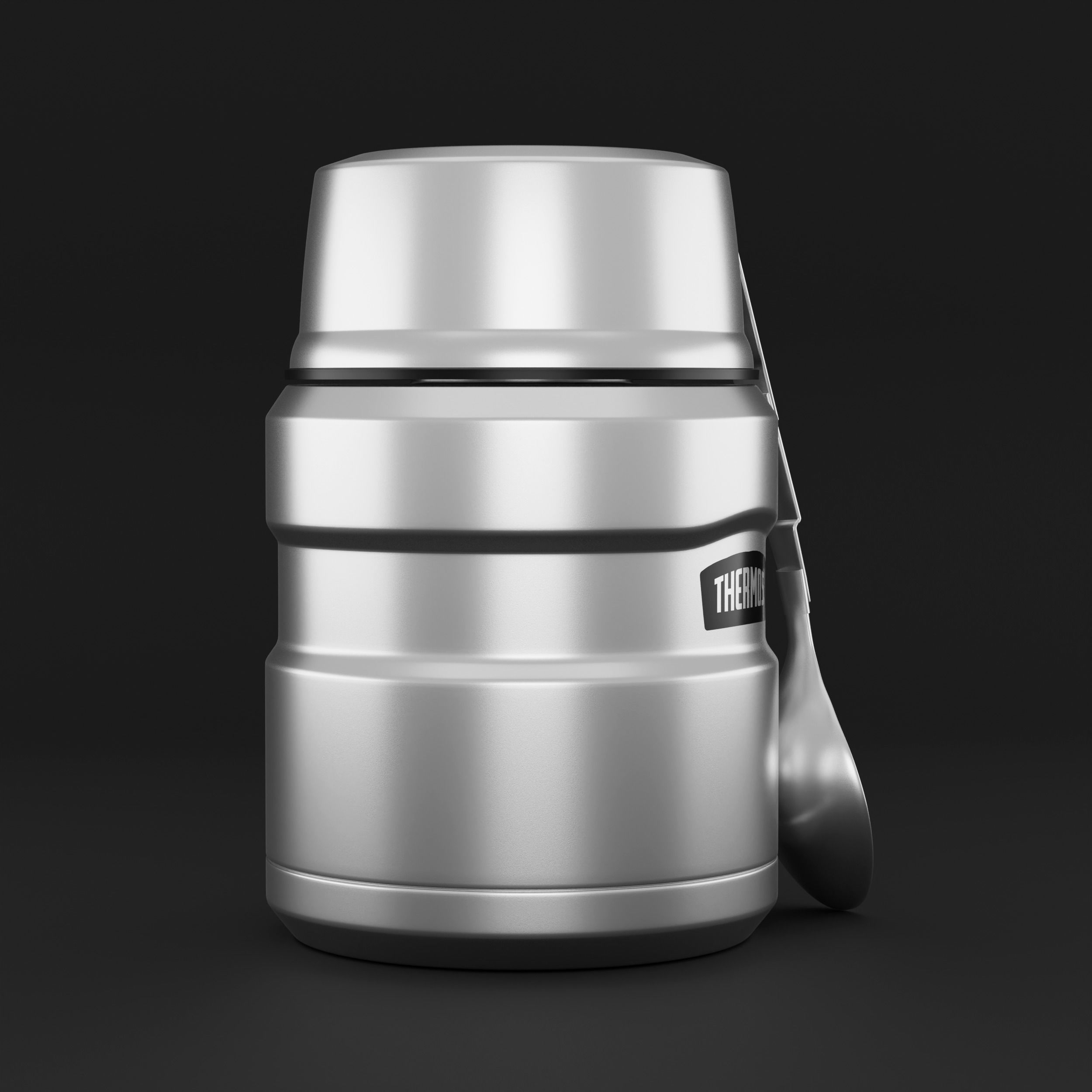 Big Thermos Stainless Steel 3D Modelling 3D model | CGTrader