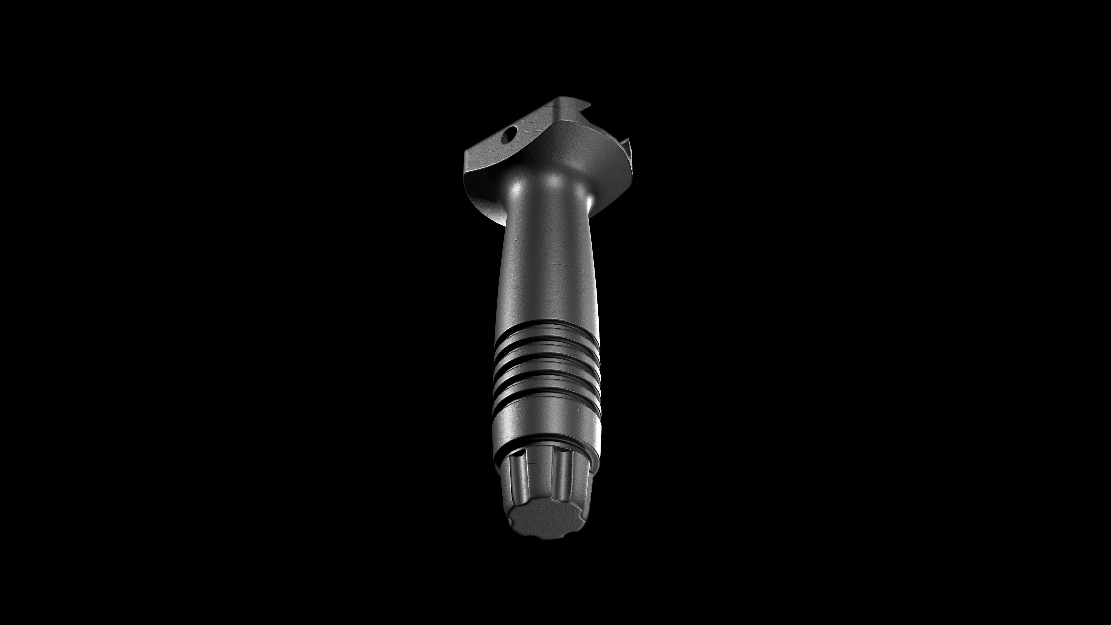3D model Knights Armament Forward Grip Vertical Grip VR / AR / low-poly ...