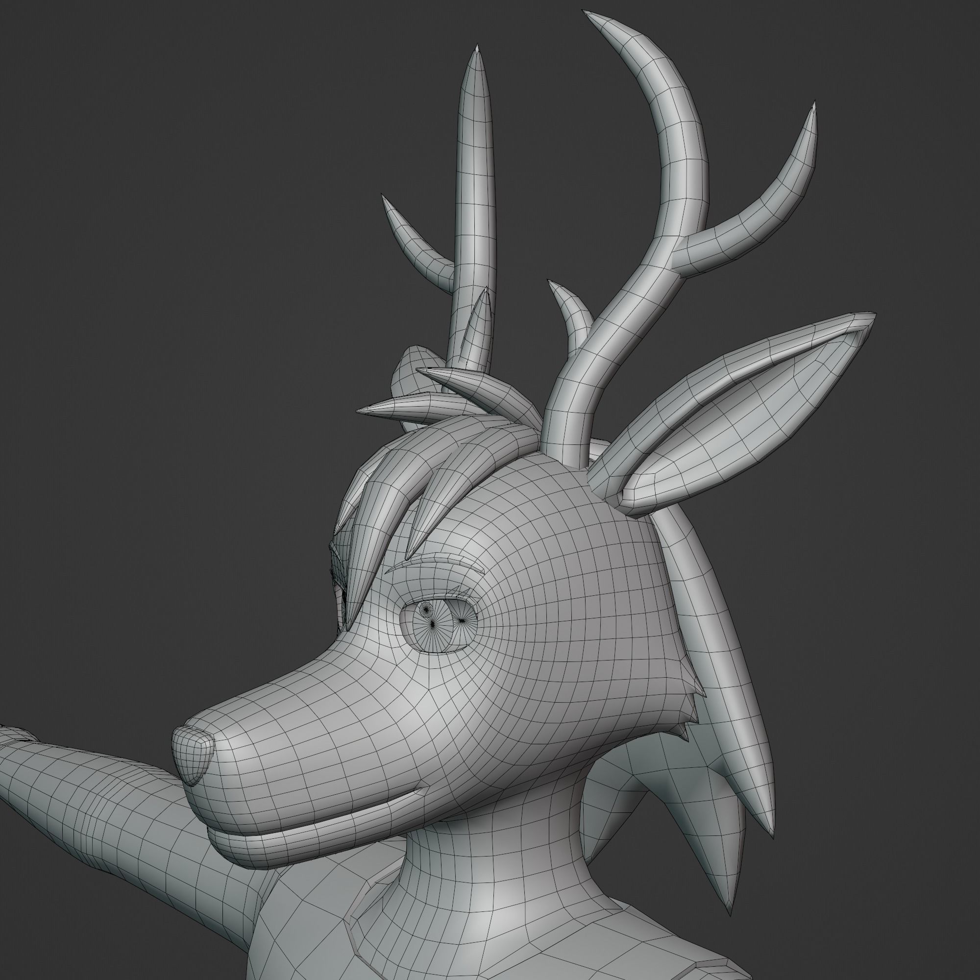 Furry Pride OC - Tajaka 3D model | CGTrader