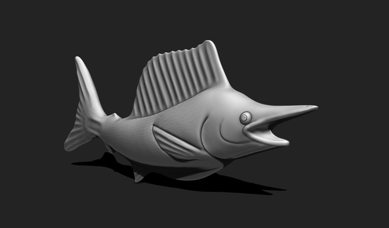 Fish 03 - Pendant - 3D Print - Aquarium 3D model 3D printable | CGTrader
