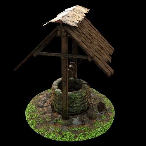 3D model Water Well VR / AR / low-poly | CGTrader